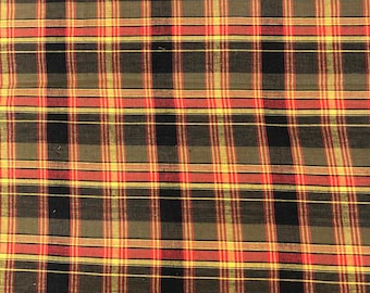 Madras fabric | Etsy