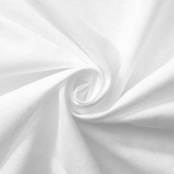 White Cotton Fabric Swatch
