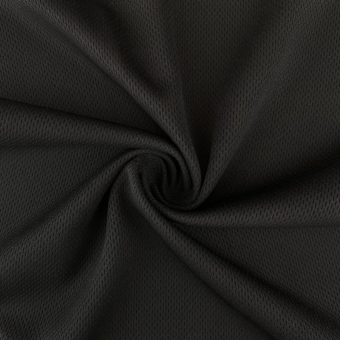 Black Dricloth Microfiber Jersey Fabric Athletic Polyester - Etsy
