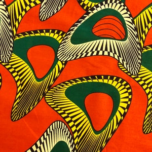 African Print Fabric Cotton Print 44'' Wide by the Yard (90146-1) - Etsy