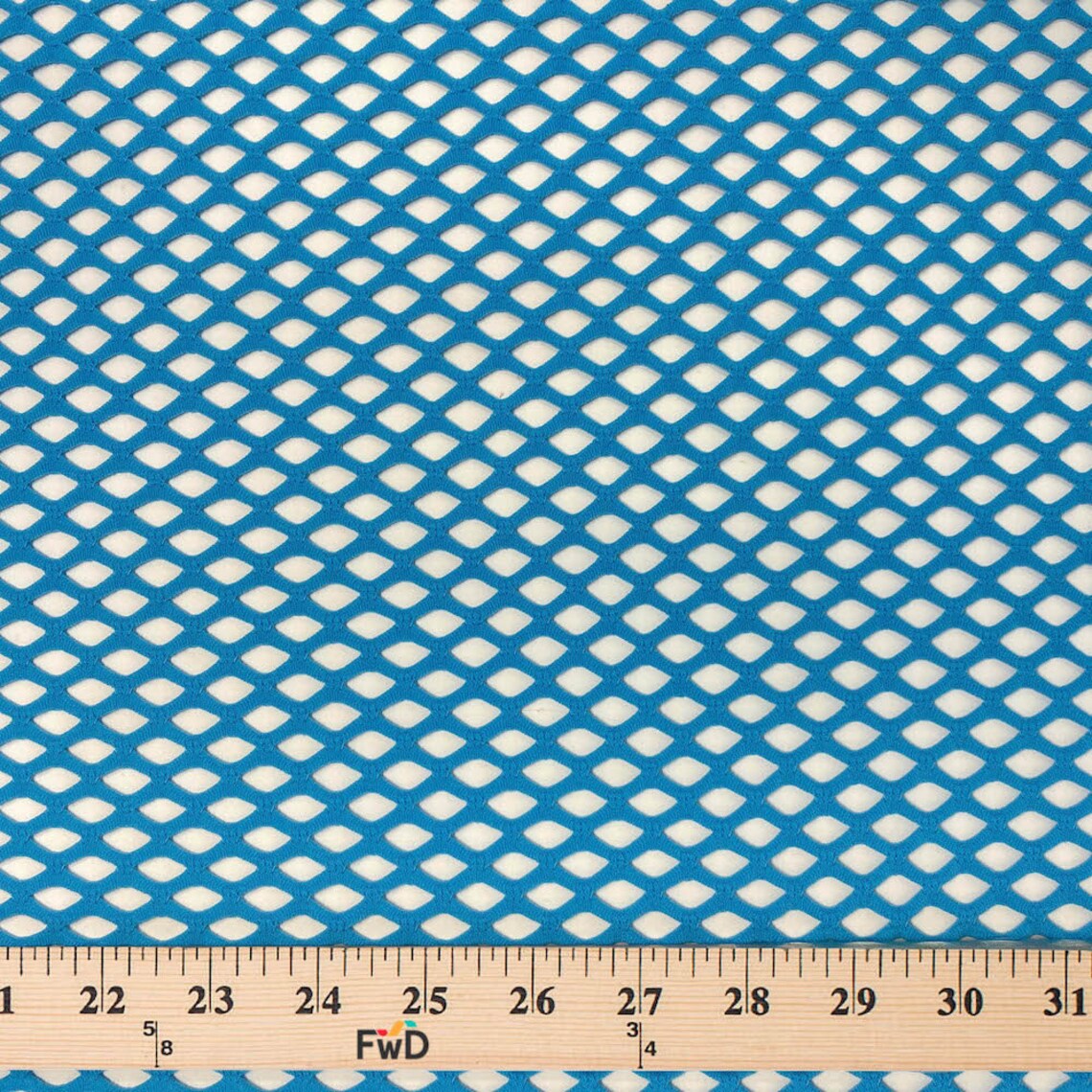 Turquoise Cabaret Stretch Mesh Net Fabric Spandex Hole Costume | Etsy