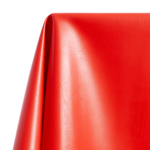 Red Faux Leather - Etsy