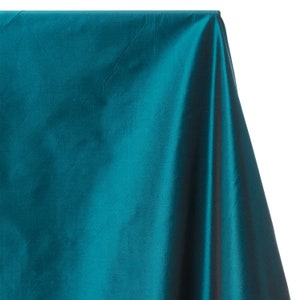 Teal Silk Taffeta Fabric 100% Pure Silk 54" Wide Sold by the Yard - Etsy
