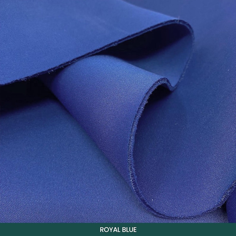 Stretch Neoprene Scuba Fabric (3 Mm) Thick Polyester by the Yard for ...