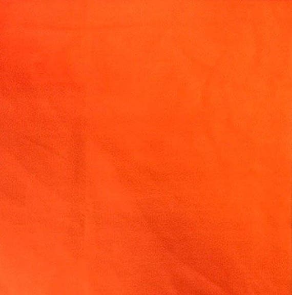 Orange Cotton Polyester Broadcloth Fabric 60 Inches | Etsy