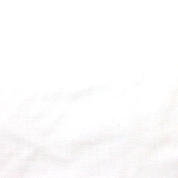 White Cotton Polyester Broadcloth Fabric Apparel 45 - Etsy