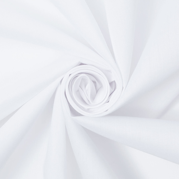 White Polyester Fabric - Etsy