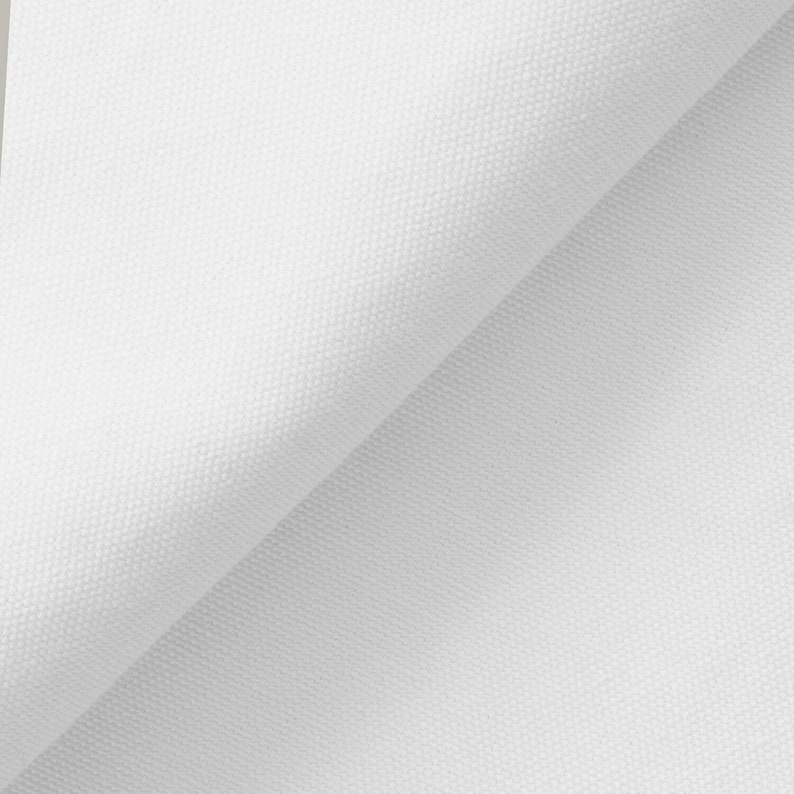 10 Oz White Cotton Duck Canvas Fabric 58/60" Wide 100% Cotton - Etsy