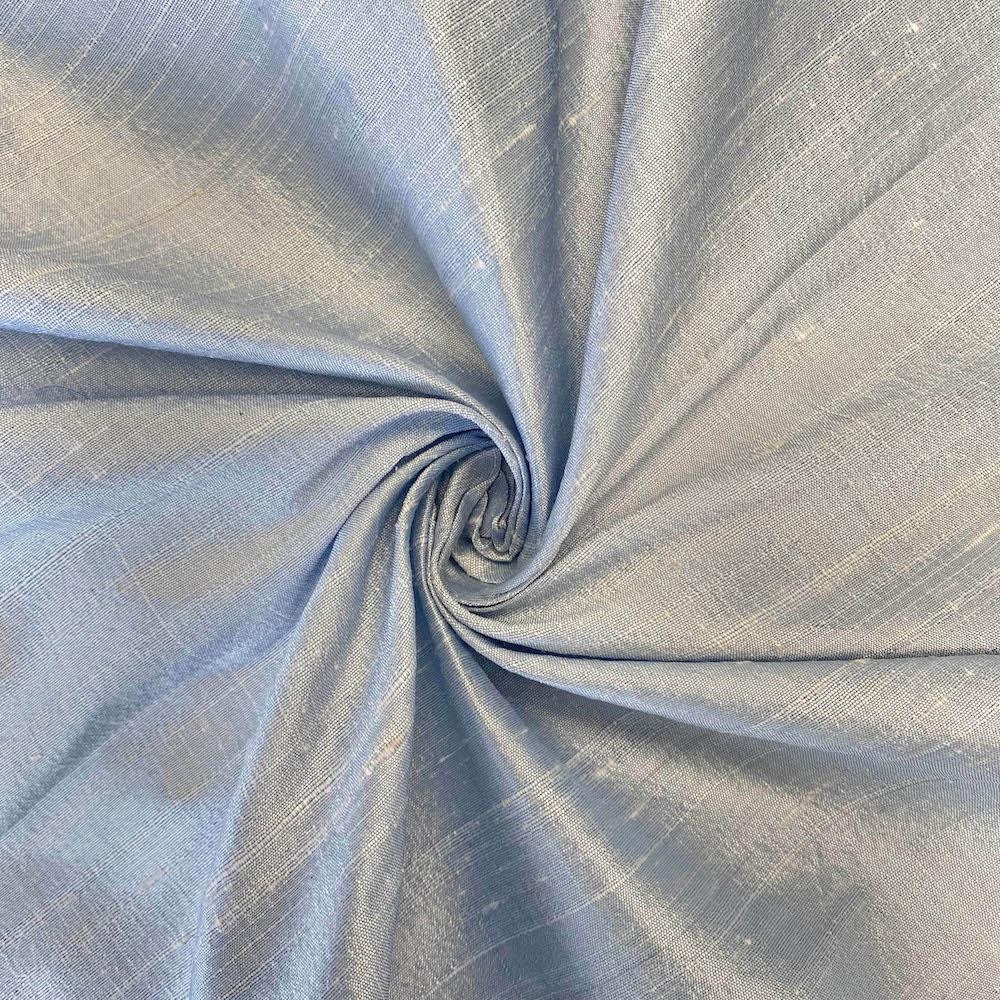 Ice Blue 100% Pure Silk Dupioni Fabric 54Wide BTY Drape | Etsy