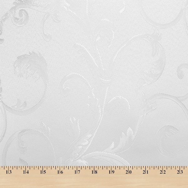 White Damask - Etsy