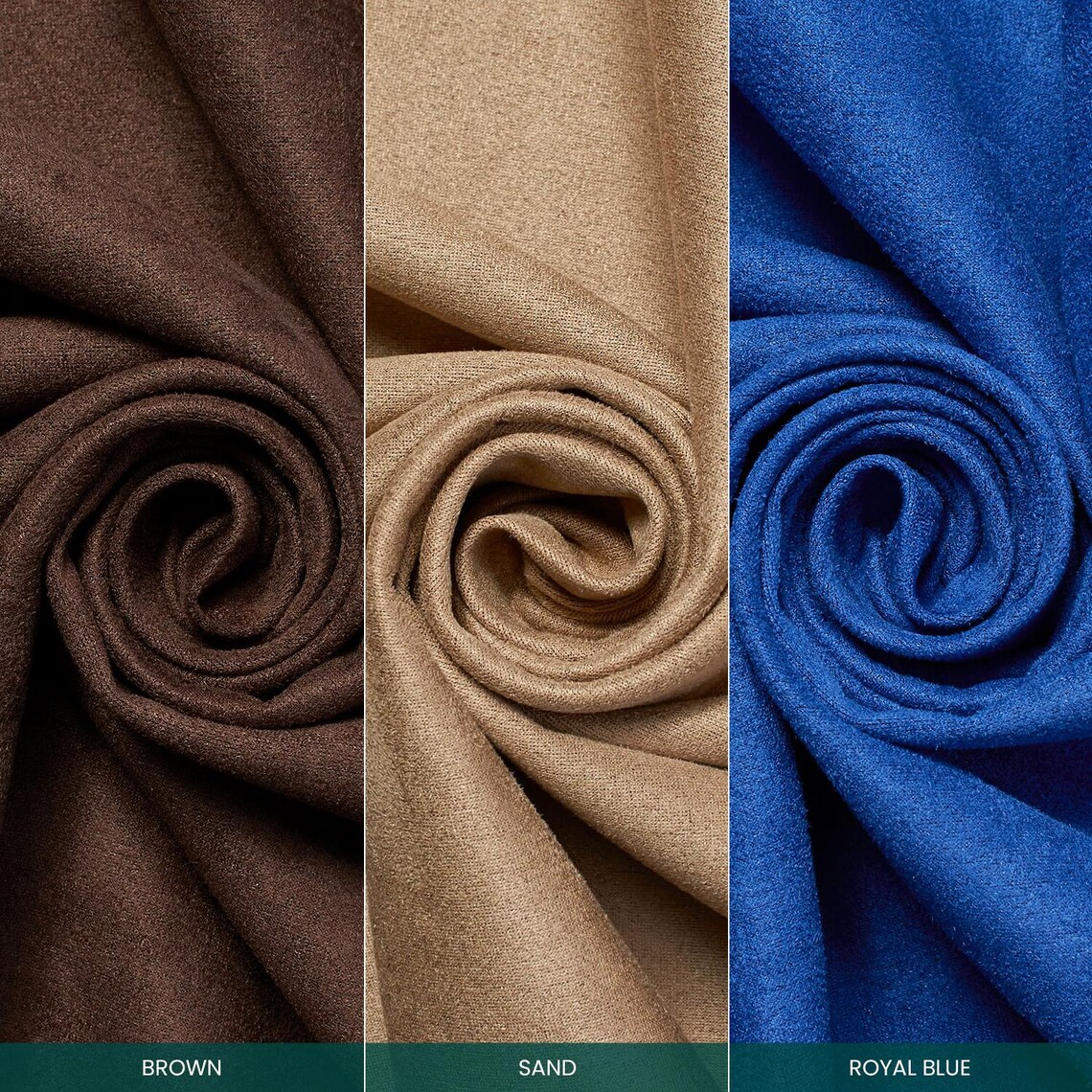 Scuba Suede Double Knit Fabric 280 GSM 59/60 Inch Stretch Polyester by ...
