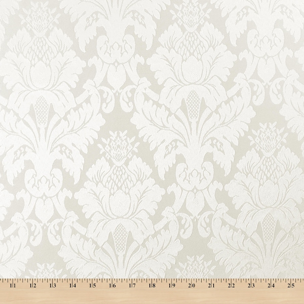 White Damask - Etsy