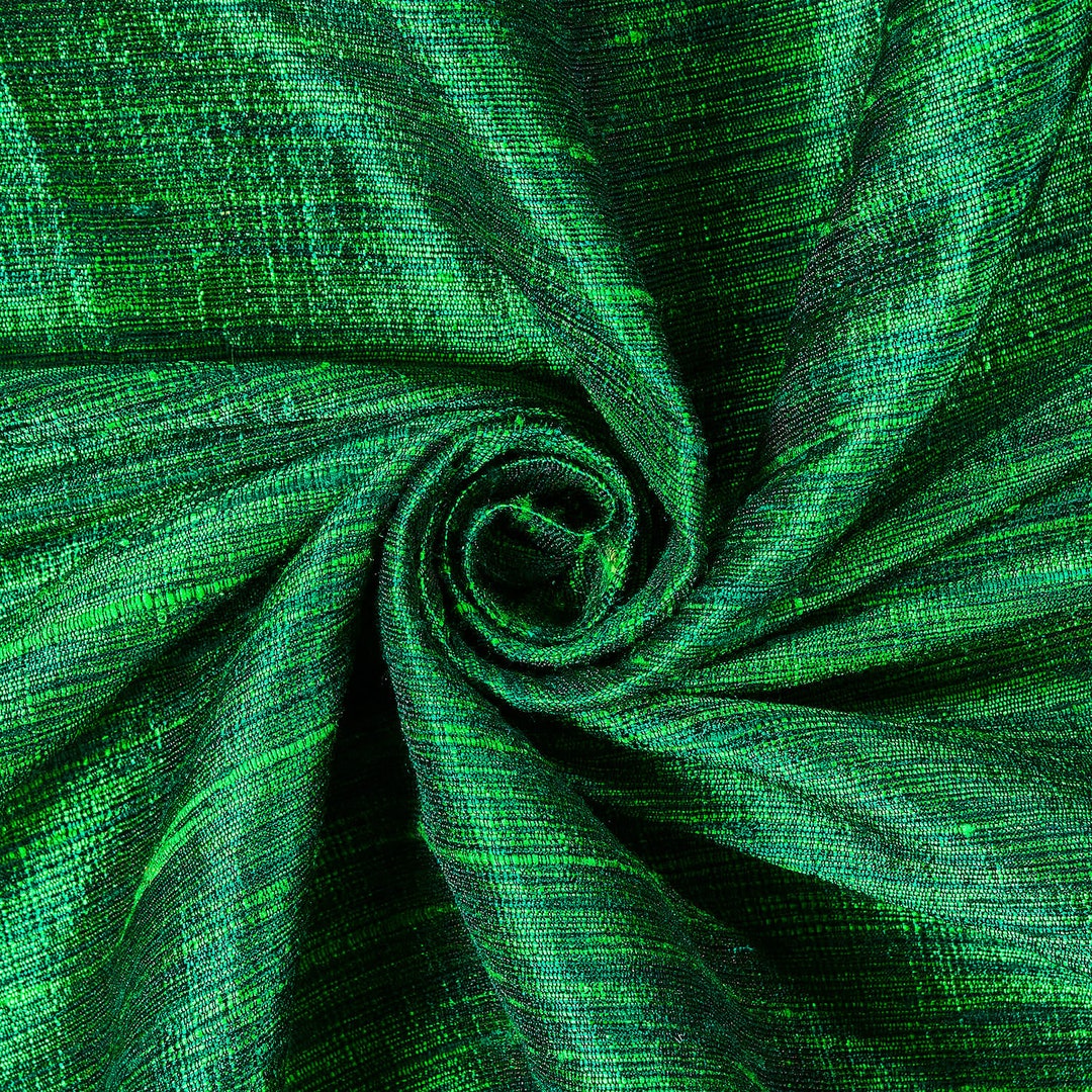 Iridescent Shiny Shot 100% Hypoallergenic Silk Dupioni Fabric (54 ...