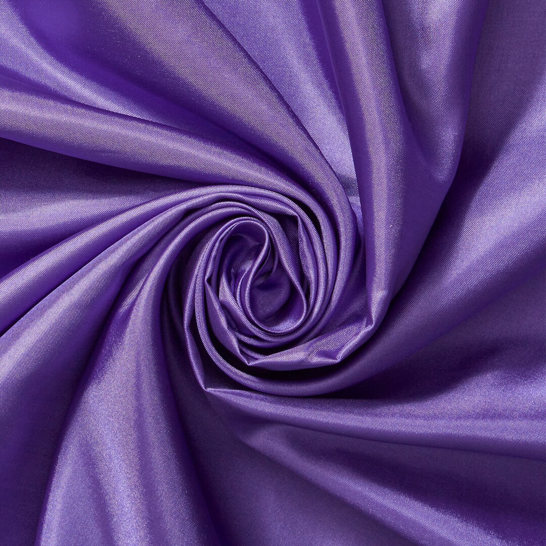 Purple Polyester Lining Fabric Silk Habutae 60" Wide Habotai Habutai by ...