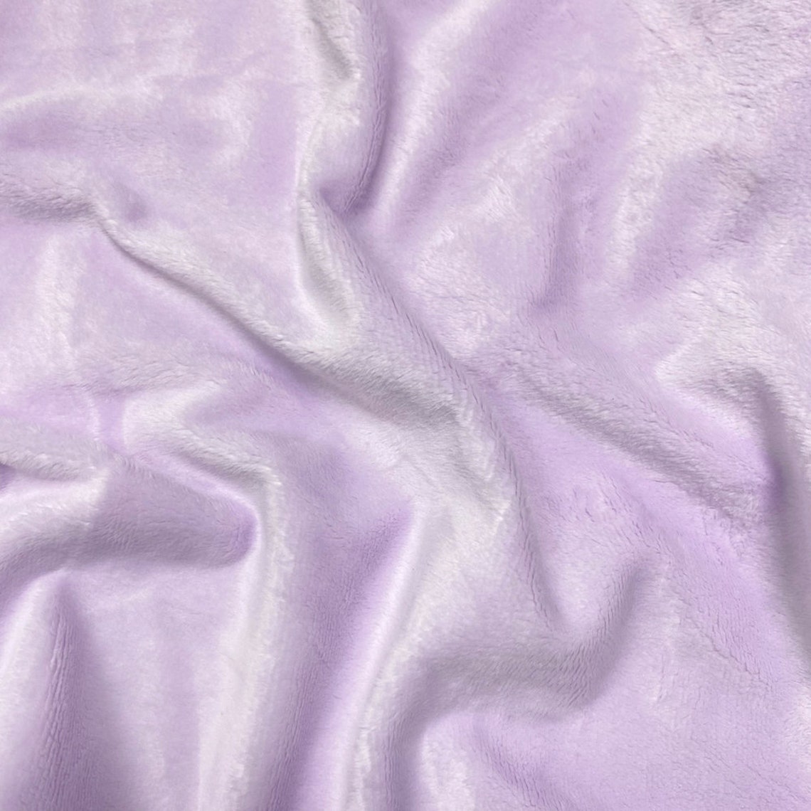 Lilac Smooth Minky Super Soft Cuddle Fleece Fabric 58/60 - Etsy