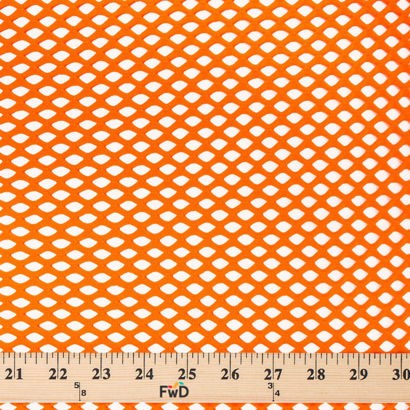 Neon Orange Cabaret Stretch Mesh Net Fabric Lycra Spandex Hole | Etsy