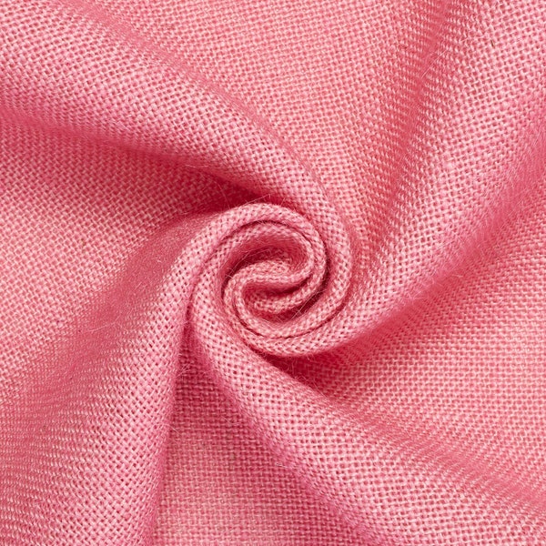 Pink Burlap - Etsy