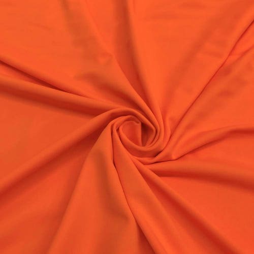 Orange Mystique Sparkle Spandex 4 Way Stretch Fabric BTY - Etsy