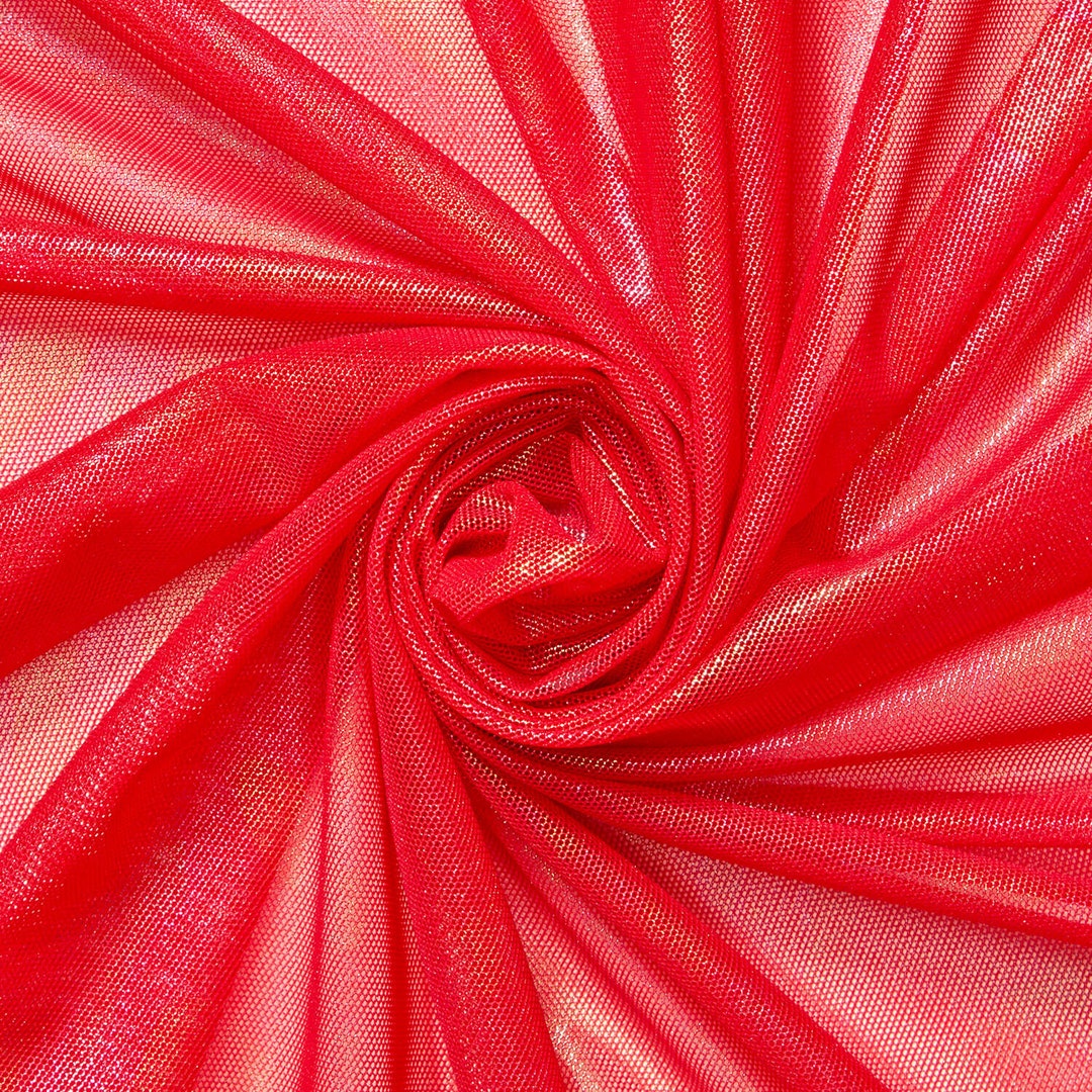 Tie Dye Power Mesh Fabric – Red Sheer Stretch 58” by the Yard - Etsy