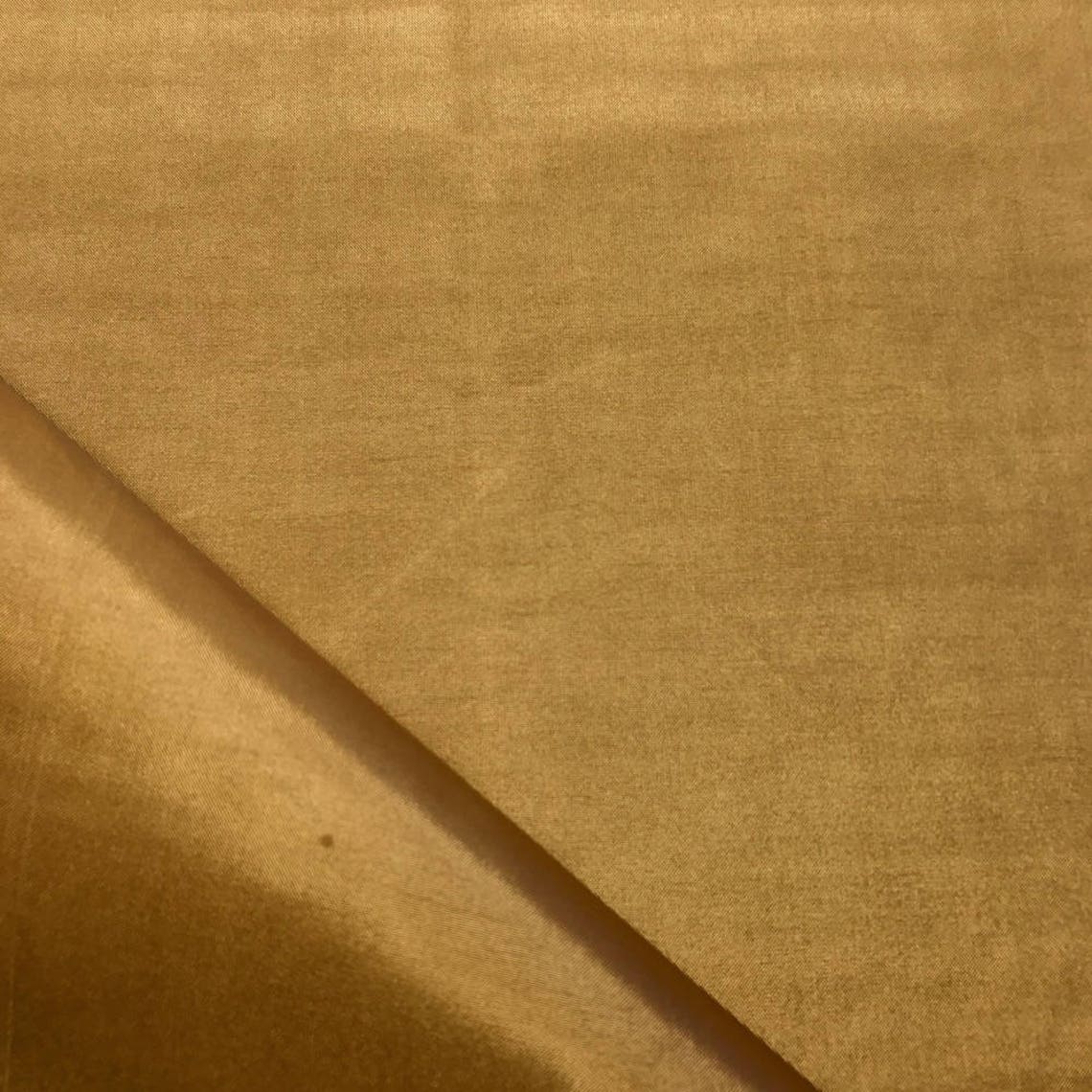 Mist Gold Polyester Lining Fabric Silk Habutae 60 Wide - Etsy