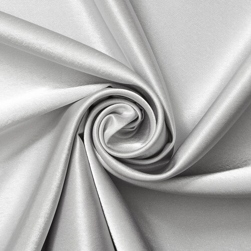 Dark Blue Crepe Back Satin Bridal Fabric for Wedding Dresses - Etsy