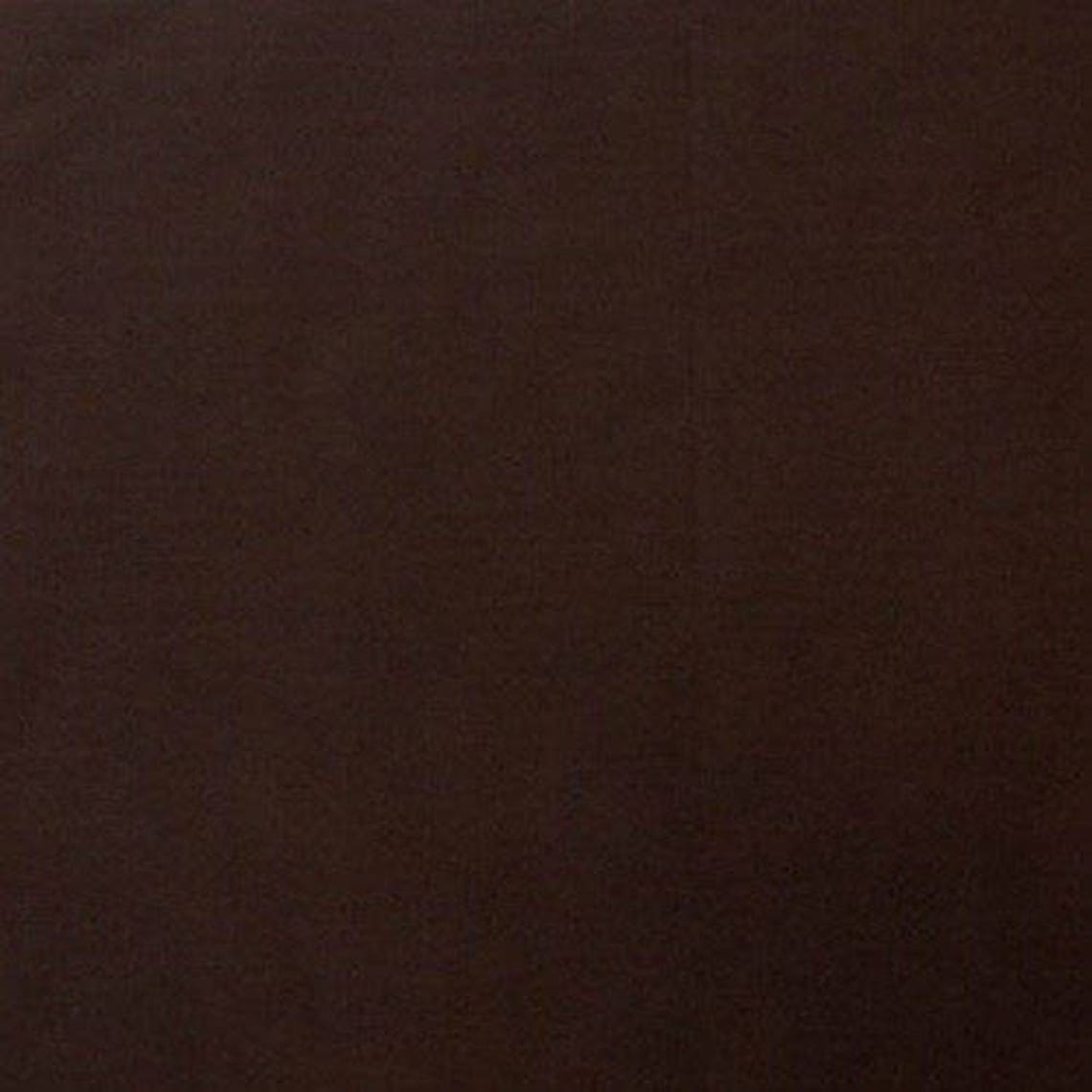 Brown Cotton Polyester Broadcloth Fabric 60 Inches | Etsy