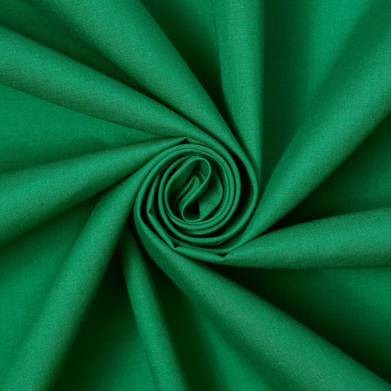 Solid Polycotton Fabric - Etsy