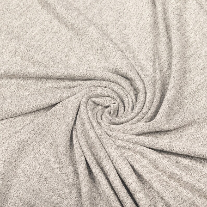 Brushed Two-tone Hacci 68 Knit Fabric by the Yard | Etsy