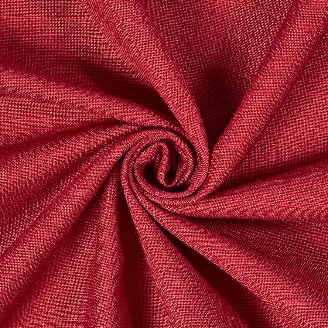 Lino Italiano 60" Fabric by the Yard - Burgundy - Etsy