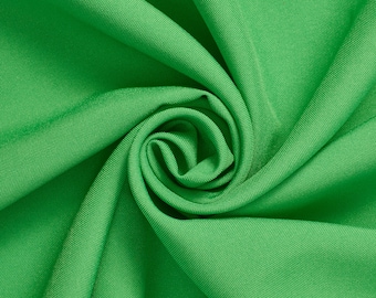 Hunter Green Polyester Fabric Hunter Green Fabric Yardage Fabric by the ...