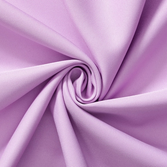 Lilac Twill 100 Polyester Diagonal Weave Fabric 58 60 Wide Sold by the Yard Etsy Ireland