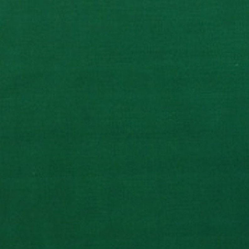 Forest Green Cotton Polyester Broadcloth Fabric Apparel | Etsy