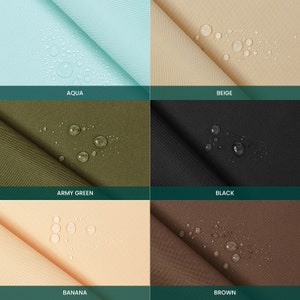 Ottertex® Waterproof Canvas Indoor Outdoor Polyester PVC Abrasion ...