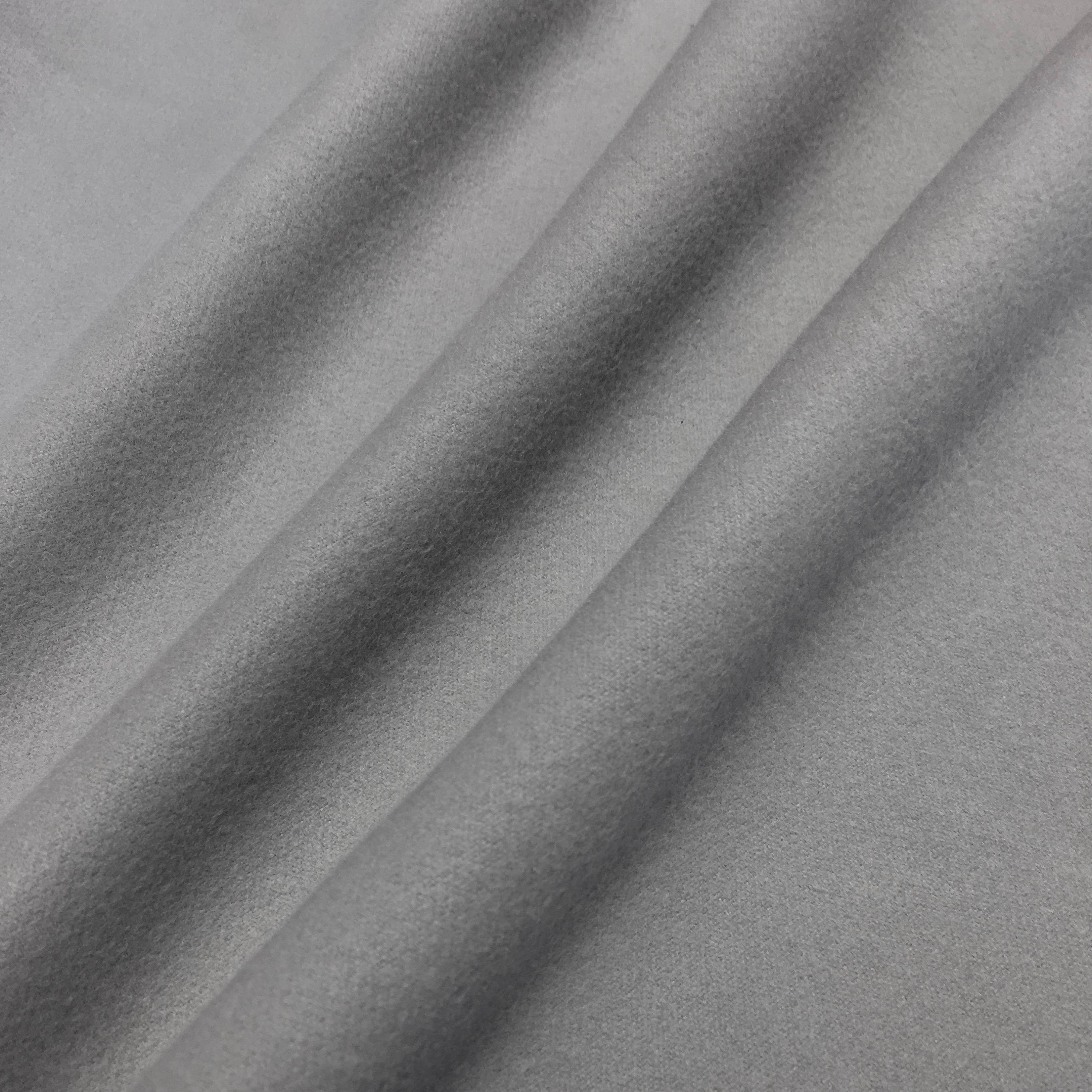 Silver Brushed 100% Polyester Wool Coating Fabric Soft | Etsy