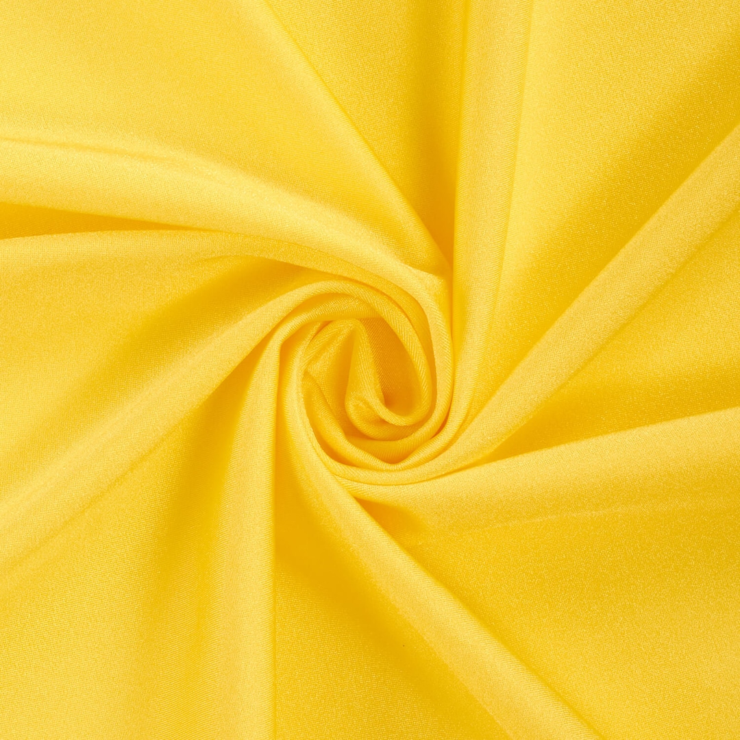 Neon Yellow Shiny Milliskin Nylon Spandex Fabric 4 Way Stretch 58" Wide ...
