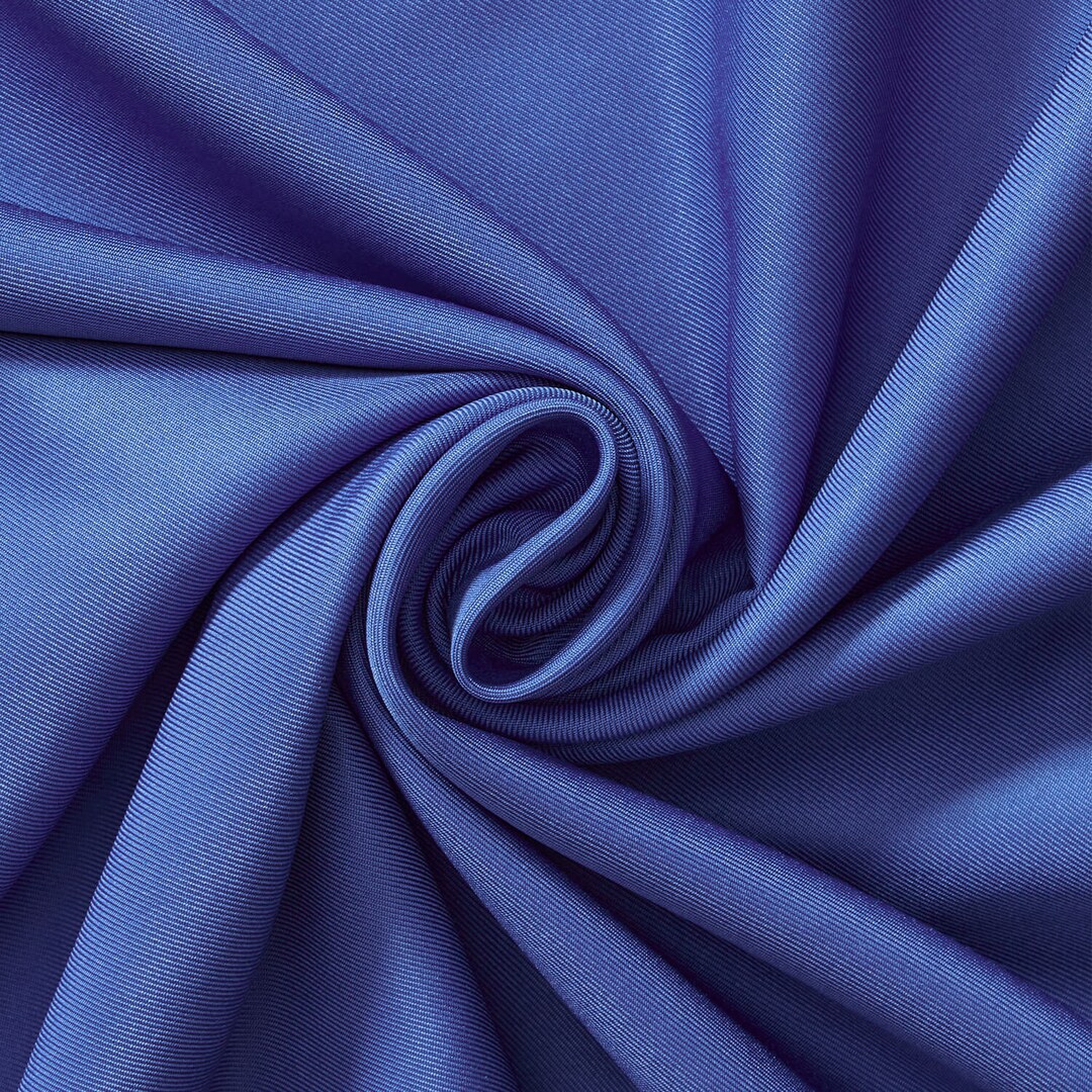 Royal Blue Twill 100% Polyester Diagonal Weave Fabric 58/60" Wide Sold ...