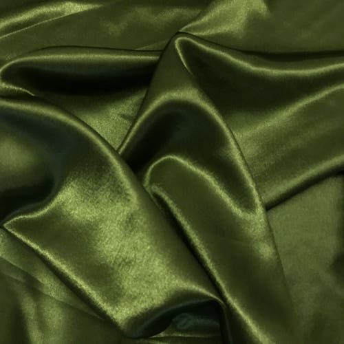 Dark Blue Crepe Back Satin Bridal Fabric for Wedding Dresses | Etsy