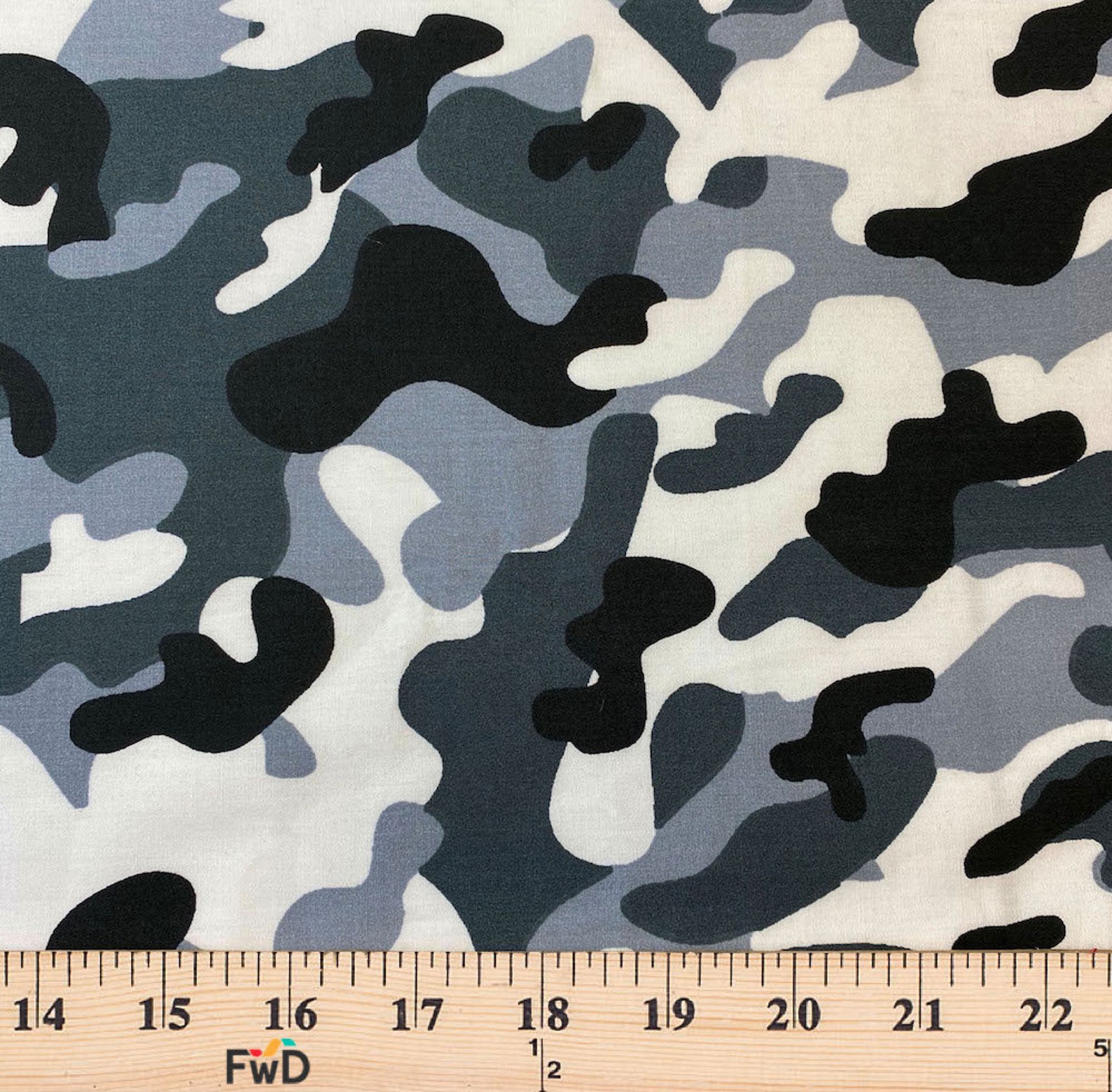 Grey Military Army Camo Print Fabric 100% Cotton 58/60 - Etsy