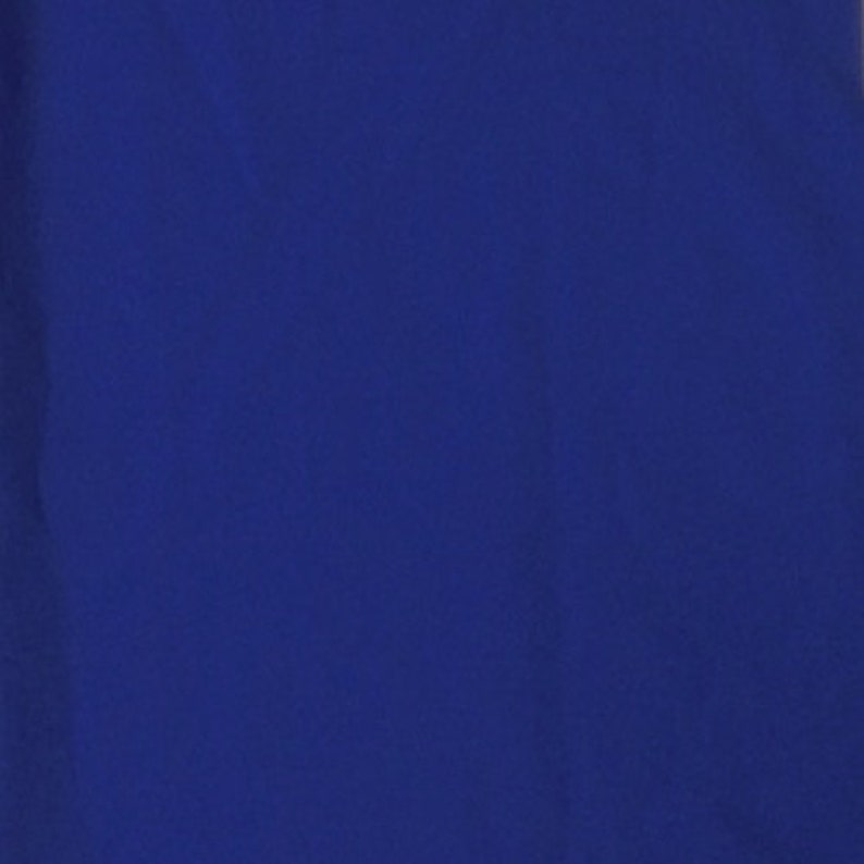 Royal Blue Cotton Polyester Broadcloth Fabric 60 Inches - Etsy