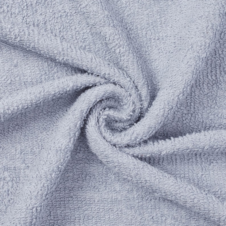 Light Blue Terry Cloth Fabric 45" Wide 100% Cotton Sold by the Yard - Etsy