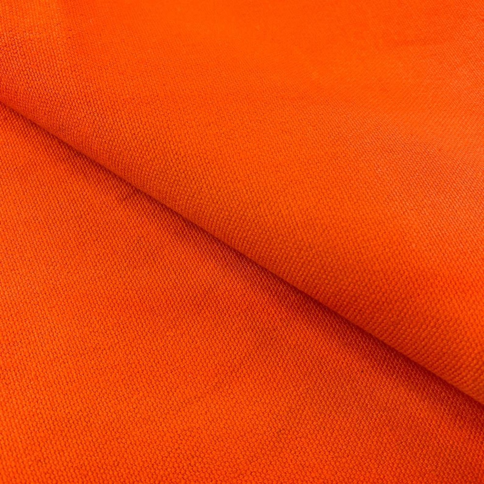 10 oz Orange Cotton Duck Canvas Fabric 60 Wide 100% | Etsy