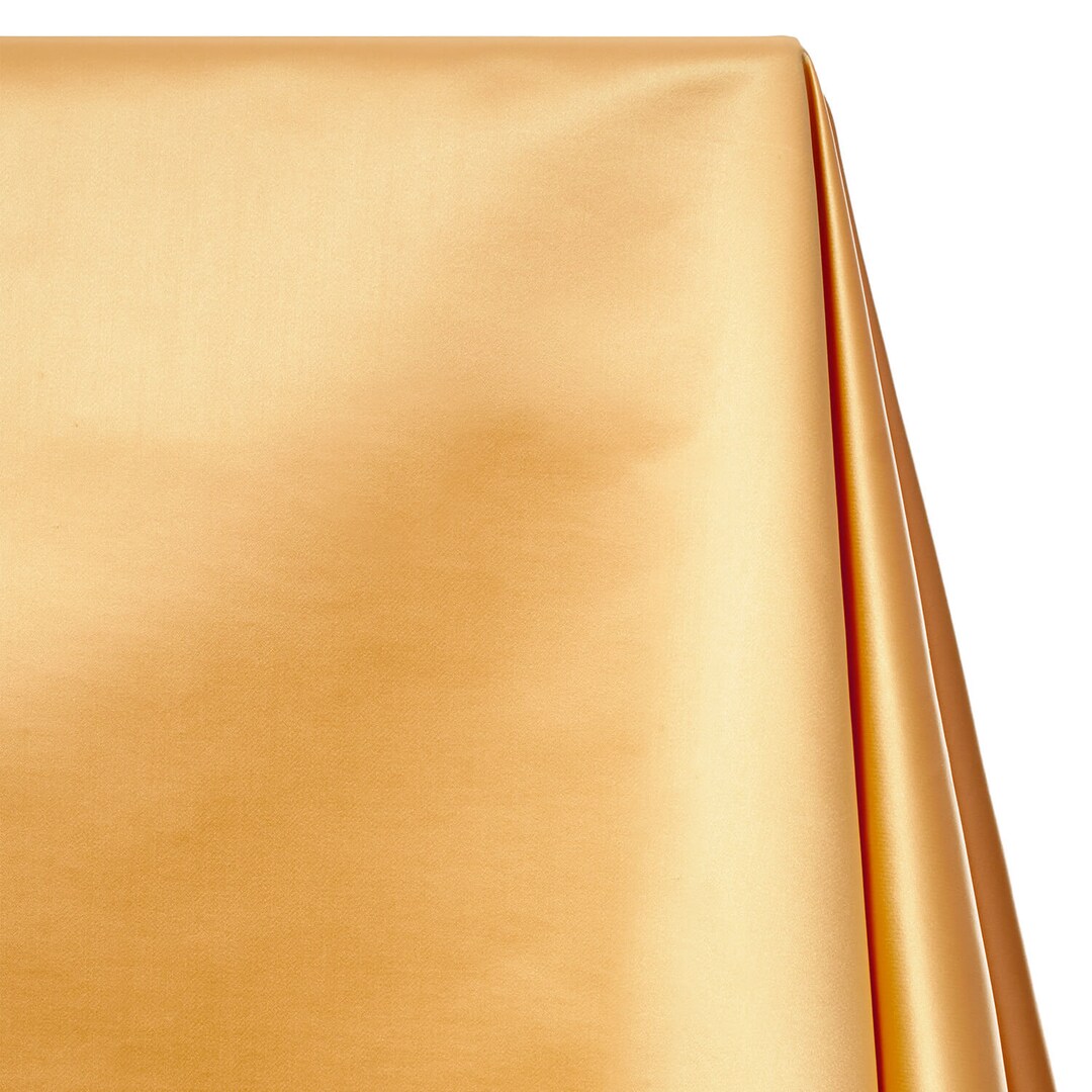 Westminster Silk Duchesse Satin - Gold 55/56" by the Yard - Etsy