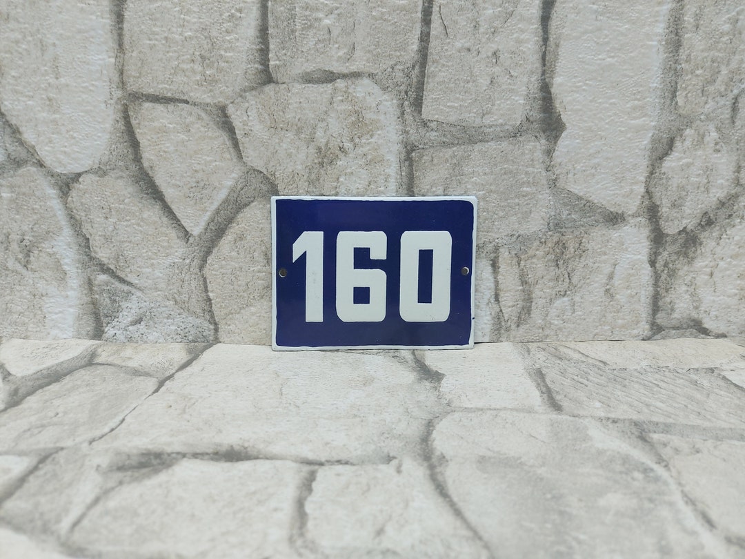 Outdoor House Number, Address Sign for House, Vintage Sign, House Door ...