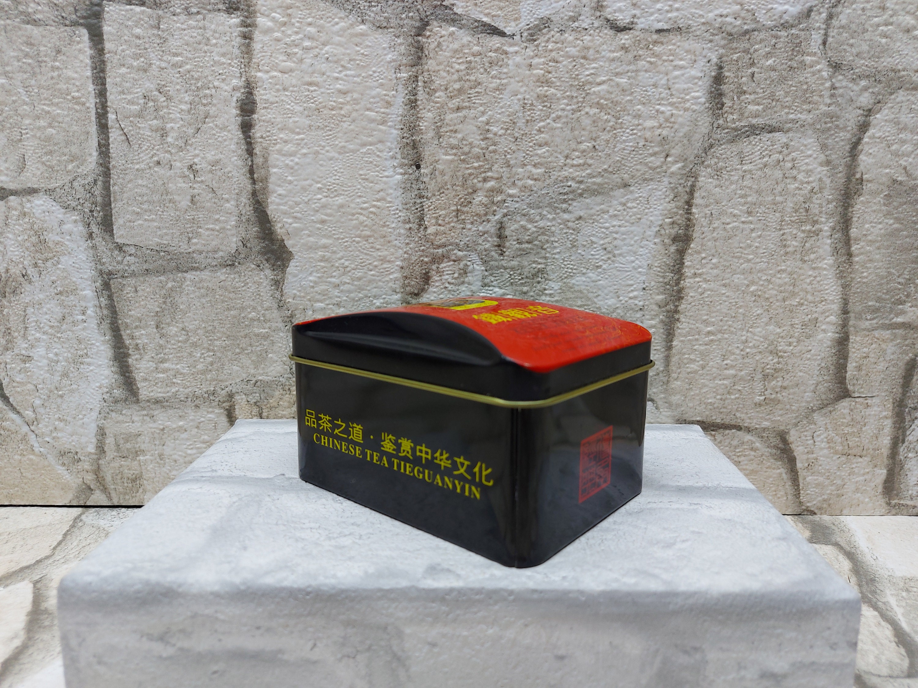 Vintage small tin box Rare Chinese Tin Box Vintage Chinese | Etsy