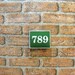 Address Sign for House Door Number 789 Vintage Enamel House - Etsy
