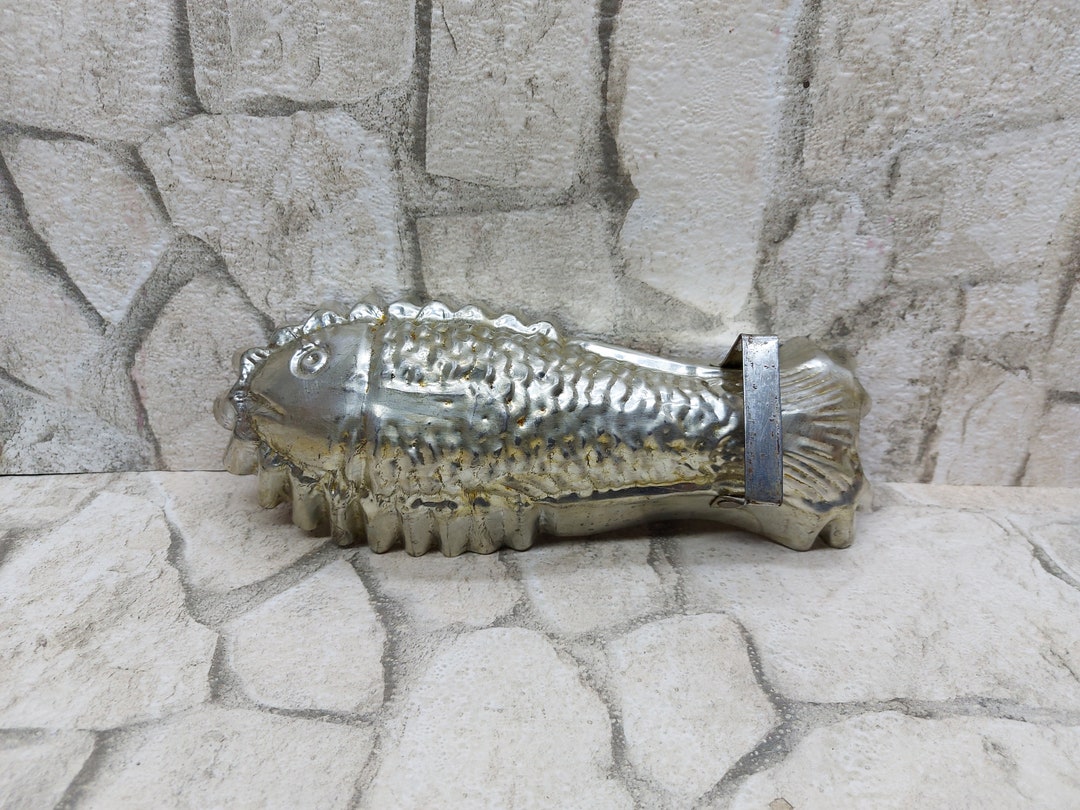 Vintage Fish Cake Tin Mold, USSR Era 1970s - Etsy