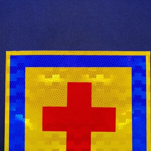 Vintage PLASTIC Sign - Red Cross First Aid Station Sign - Arrow Sign ...