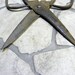 Vintage Primitive Hand-forged Iron Scissors Antique - Etsy