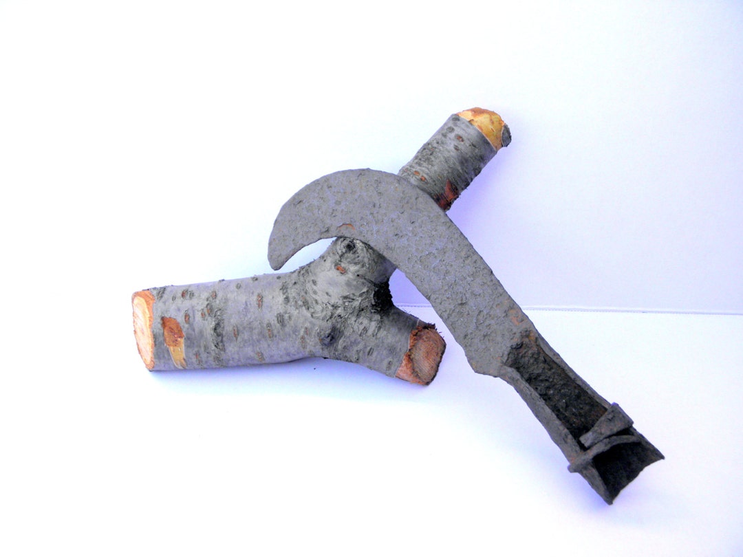Rusty Metal Chisel Iron for Craft Metal Art DIY Rusted Industrial Finds ...