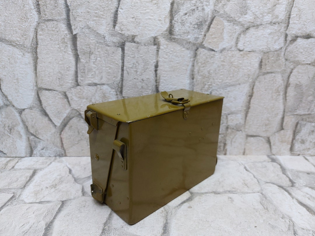 On Sale Military Metal Box, Army STORAGE CONTAINER Military Surplus ...